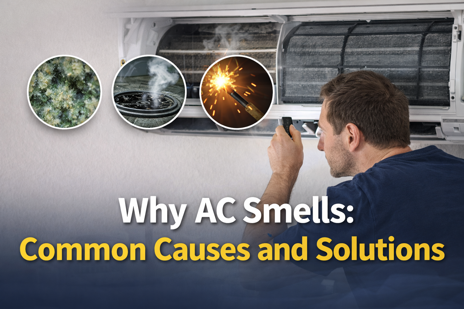 AC Smells Bad? Identify the Cause and Fix It Safely | Puremind